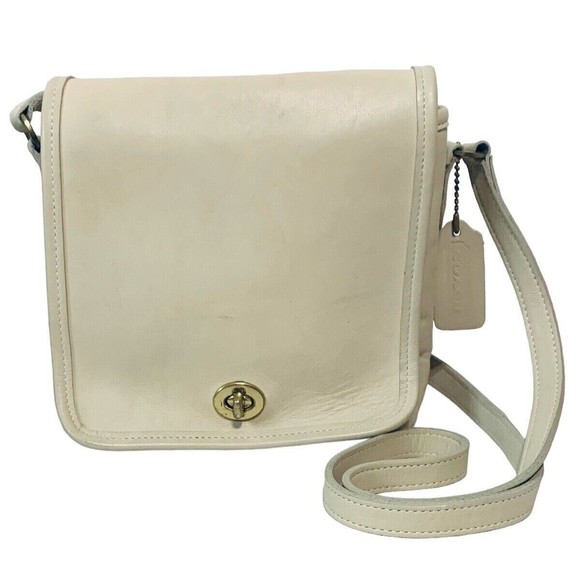 Coach | Bags | Read Vtg Coach Legacy Flap Companion Bone Leather ...